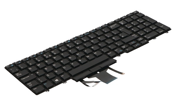 Dell Precision 15 7540 Backlit Keyboard 107 w/Dualpoint (UK)