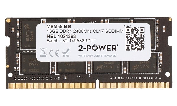 Lenovo ThinkPad T480 16GB DDR4 2400MHz CL17 SODIMM